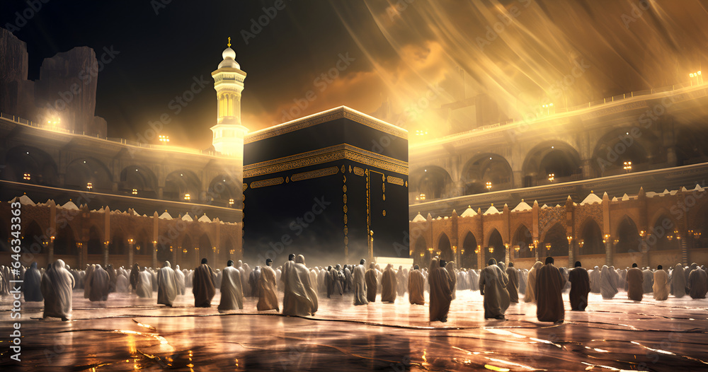 kahana kaba in Makkah(house of God), Muslim sacred place for worship ...