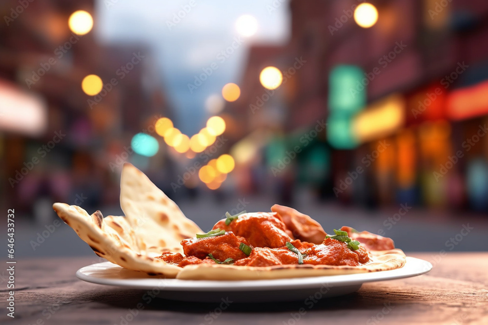 Assorted Indian food Curry butter chicken, Paneer, Chiken Tikka, rice ...