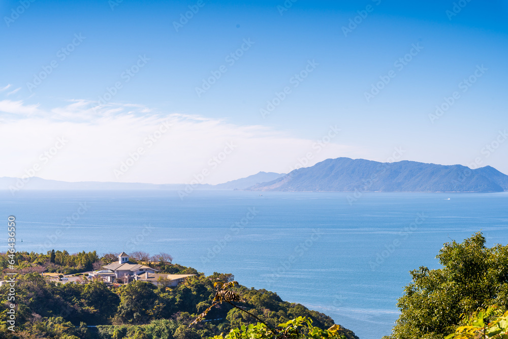 シンボルタワー御立岬展望台公園から観える絶景風景 Spectacular scenery seen from Symbol Tower ...