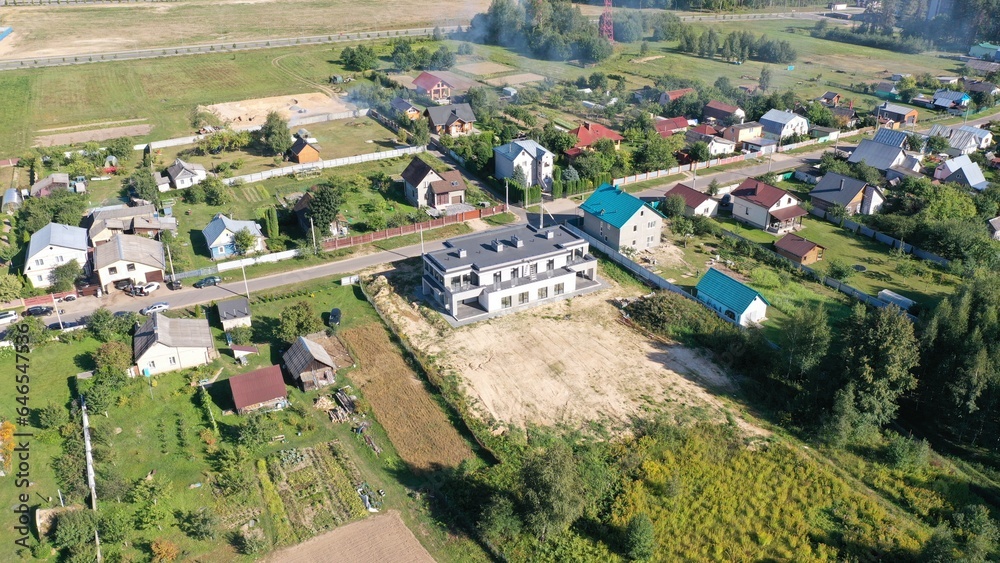 Finished freshly built private house, ready for occupancy of tenants ...