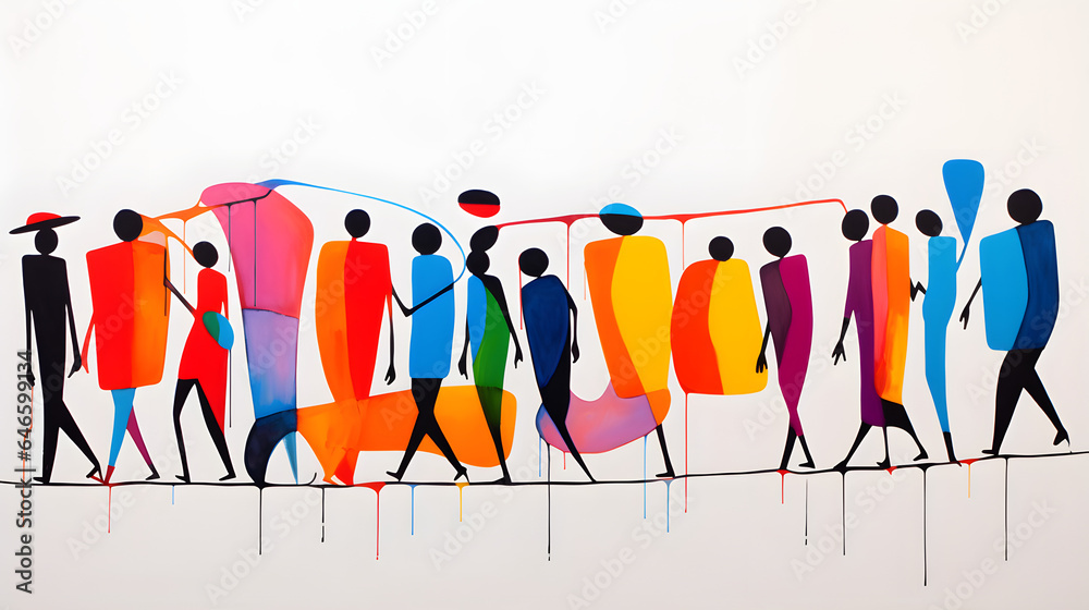 L'Art et la Diversité Humaine : Une Fusion Inspirante, AI Génératif ...