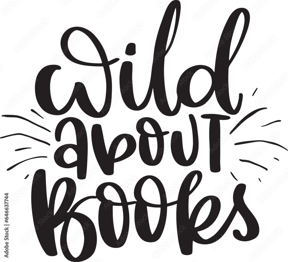 Motivation lettering quote about books and reading - The world belongs ...