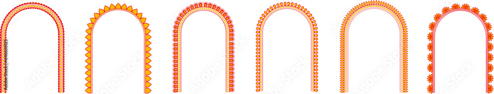 Durga Puja Border Decorations Durga Puja Frame Durga Puja Background ...