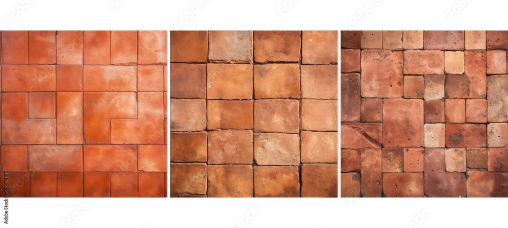 ceramic terracotta floor tile background texture illustration square ...