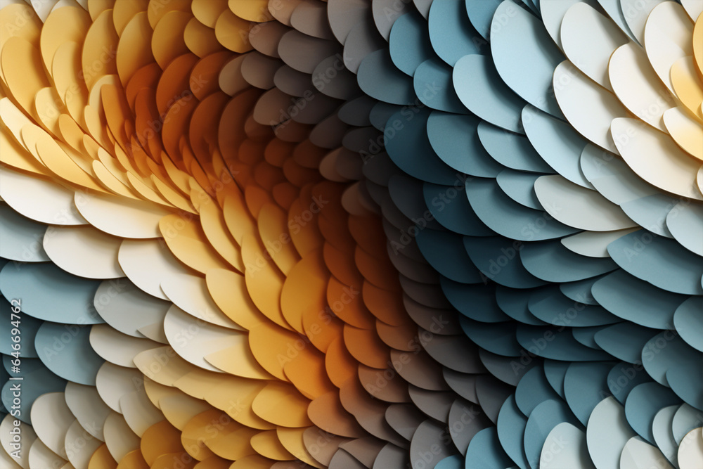 pastel colors fade fibonacci sequence architectural interior background ...