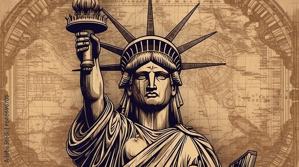 statue of liberty, freedom monument, liberty sculpture, lady liberty ...