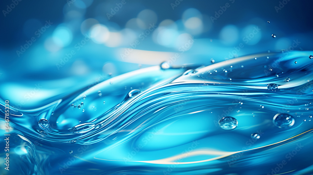Hyaluronic acid molecules. Hydrated chemicals, molecular structure and ...