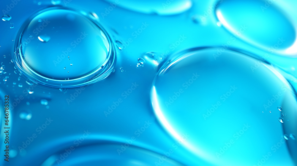 Hyaluronic acid molecules. Hydrated chemicals, molecular structure and ...