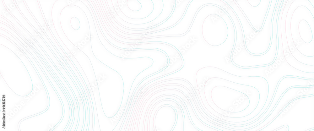 Abstract topographic contours map with a transparent background ...