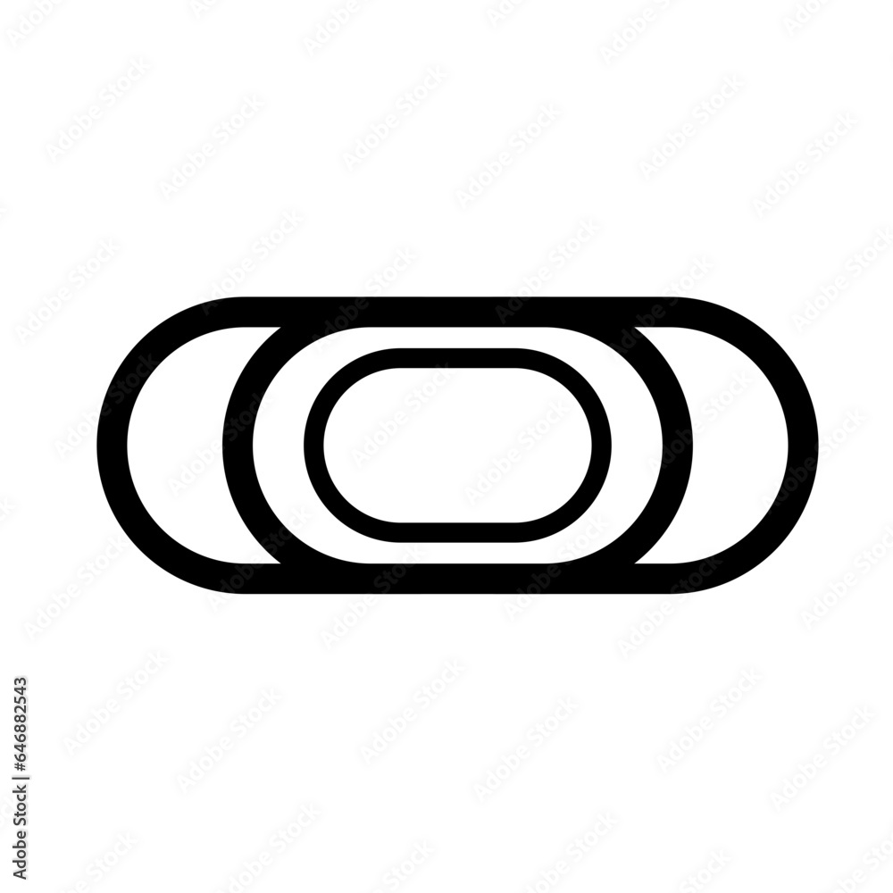 pantyliner icon liner vector sanitary pad sign period svg switch button ...