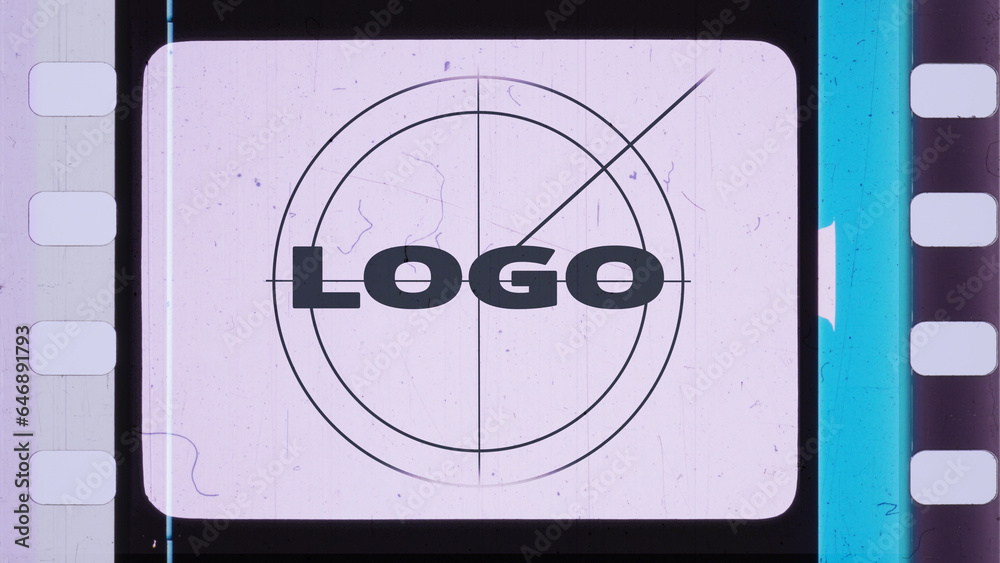 35mm Film Leader Color Countdown Stock Template | Adobe Stock