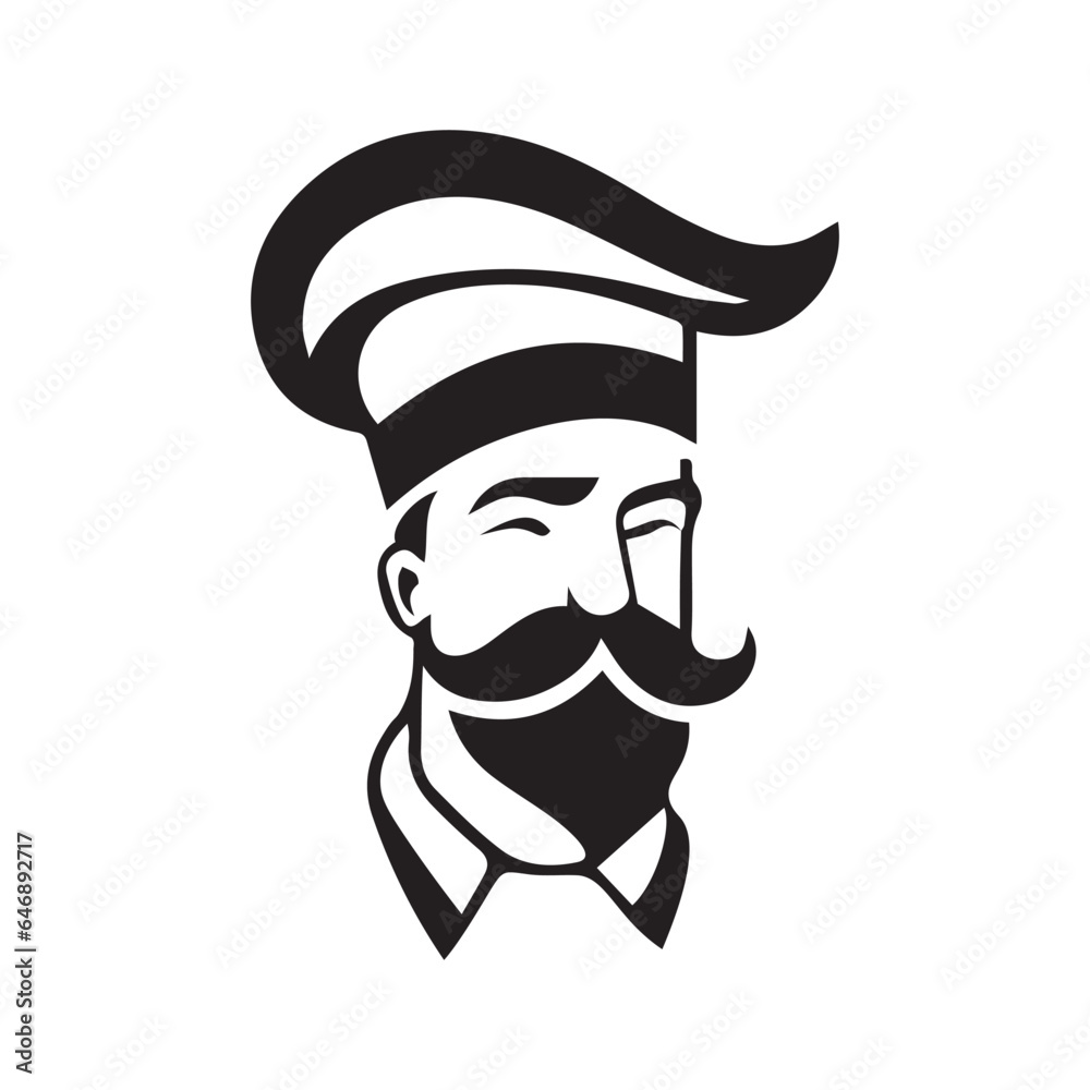 Chef logo vector template Royalty Free Vector Image. Isolated ...