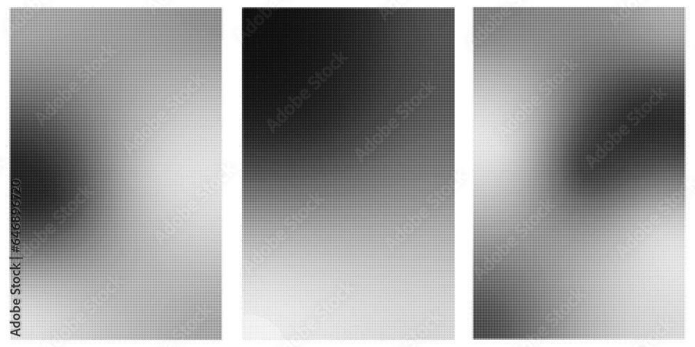 Halftone rectangles, background, abstract, wallpaper, texture. Set of ...