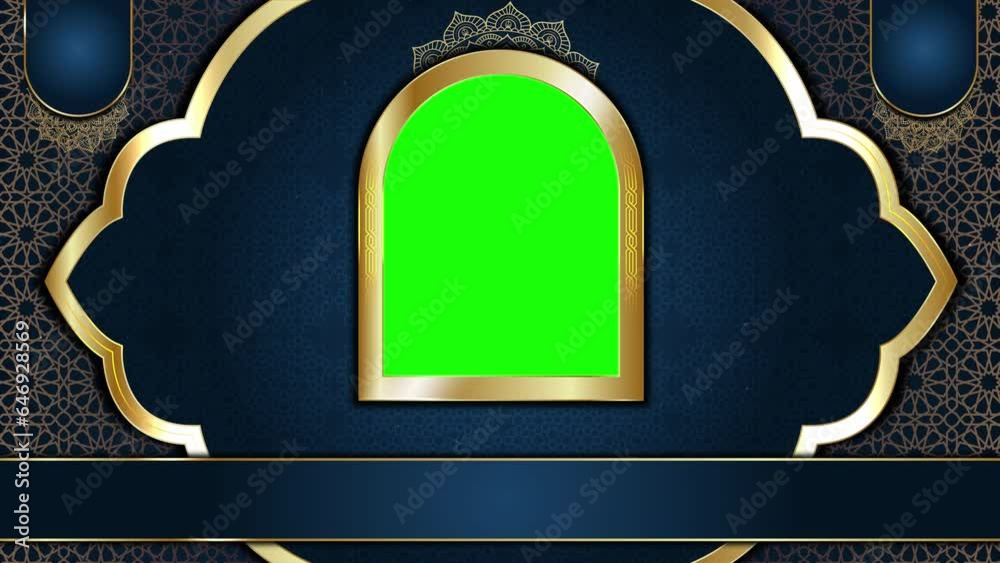 animated islamic background For Quranic recitations , islamic template ...