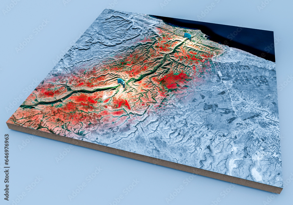 Libya floods map, after heavy flooding caused by Storm Daniel swept ...