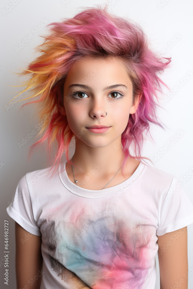 Trans Kid - ai generated Stock Photo | Adobe Stock
