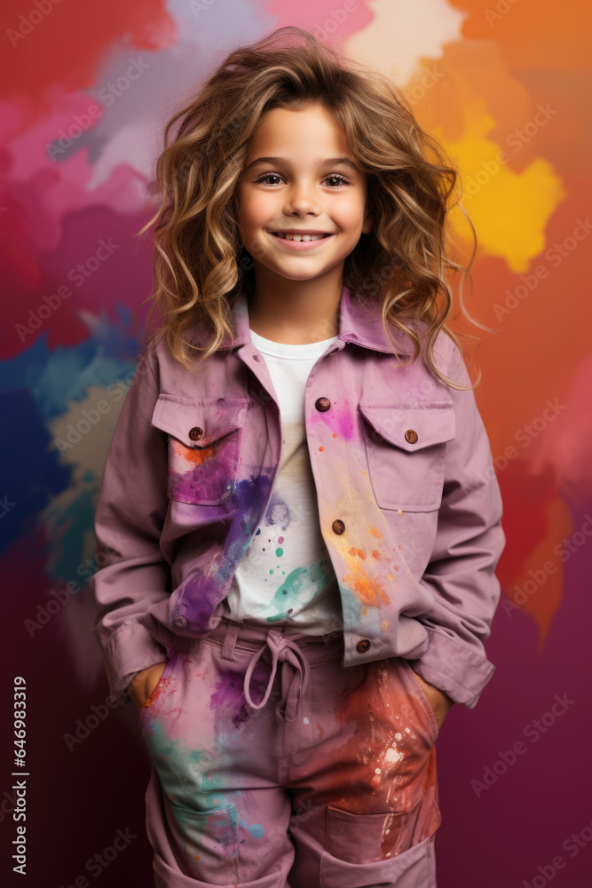 Trans Kid - ai generated Stock Photo | Adobe Stock