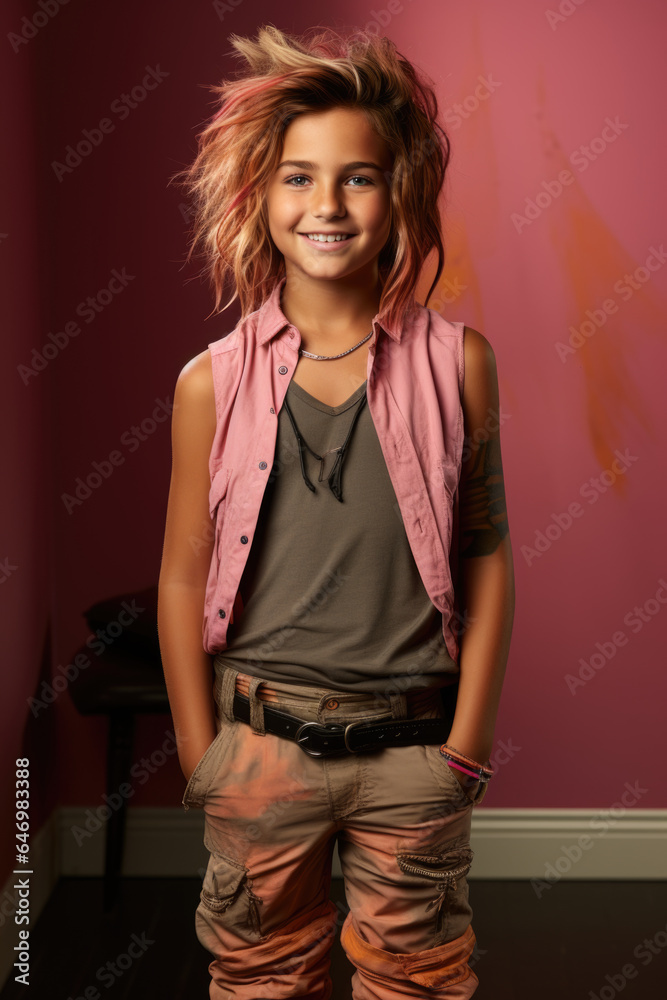 Trans Kid - ai generated Stock Photo | Adobe Stock