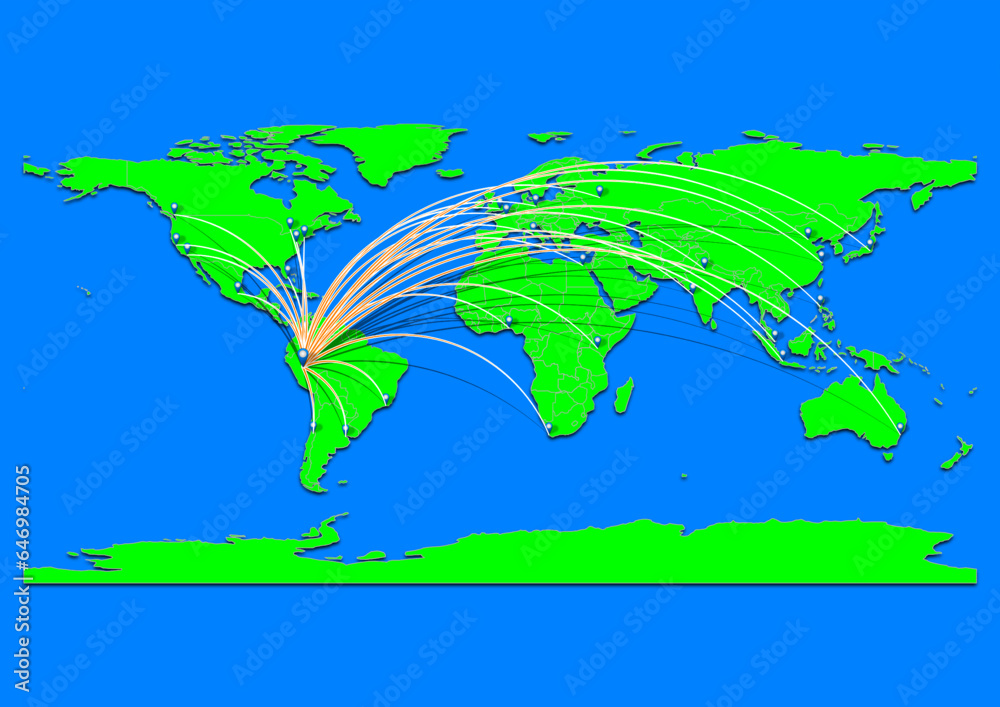 Pucallpa, Peru map - Concept map for Pucallpa, Peru on World map ...