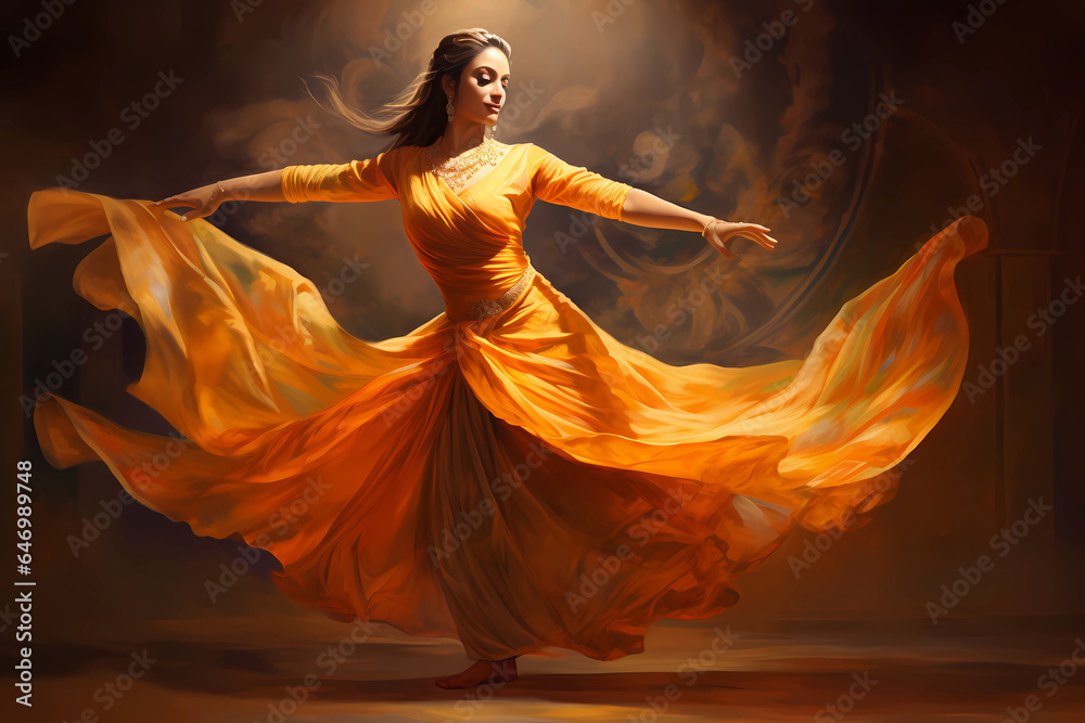 Kathak (India) - Classical dance form involving intricate footwork ...
