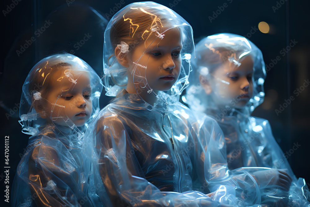 the concept of raising children of the future, the development of ...