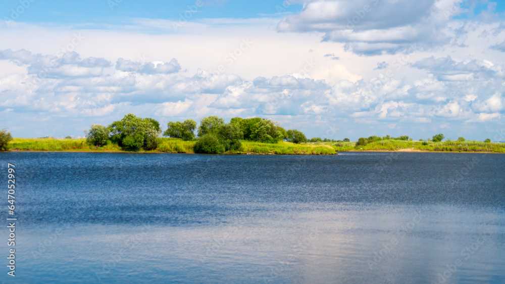 Nature of the island. The Russian Far East. Bolshoy Ussuriysky Island ...