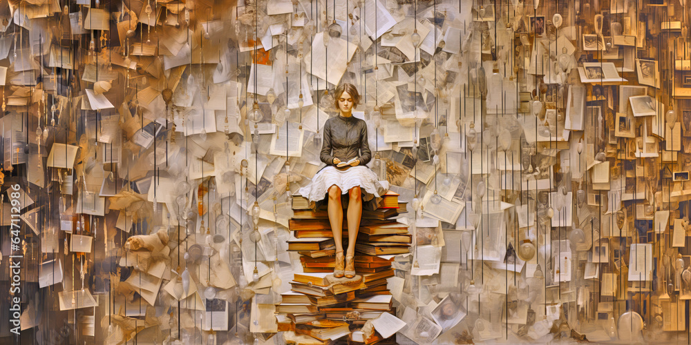 Knowledge about the world, reading educates, reading books, bookworm ...