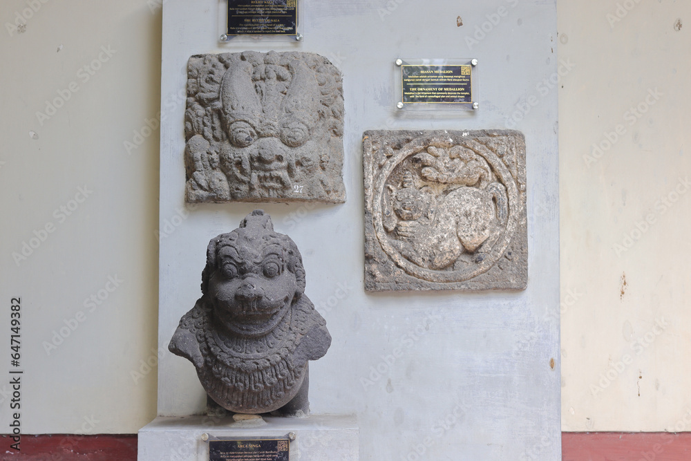 Arca statue at the Sonobudoyo Museum. This statue was used for worship ...