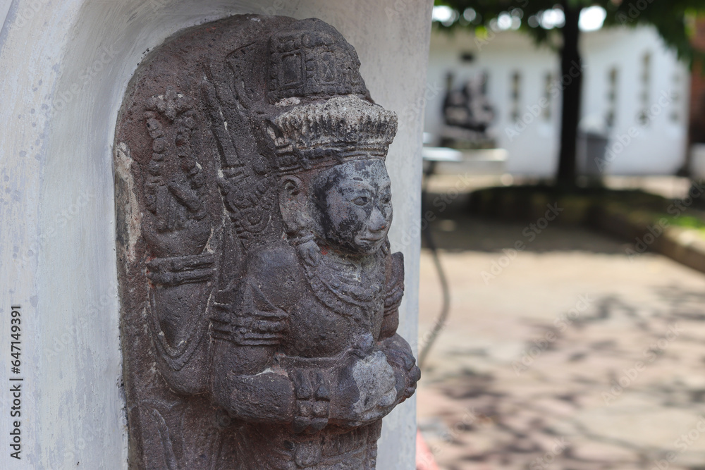Arca statue at the Sonobudoyo Museum. This statue was used for worship ...