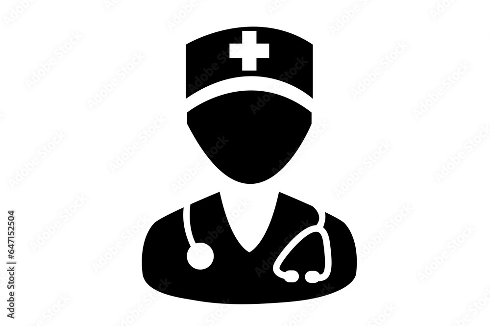 doctor icon isolate on transparent background PNG file Stock ...