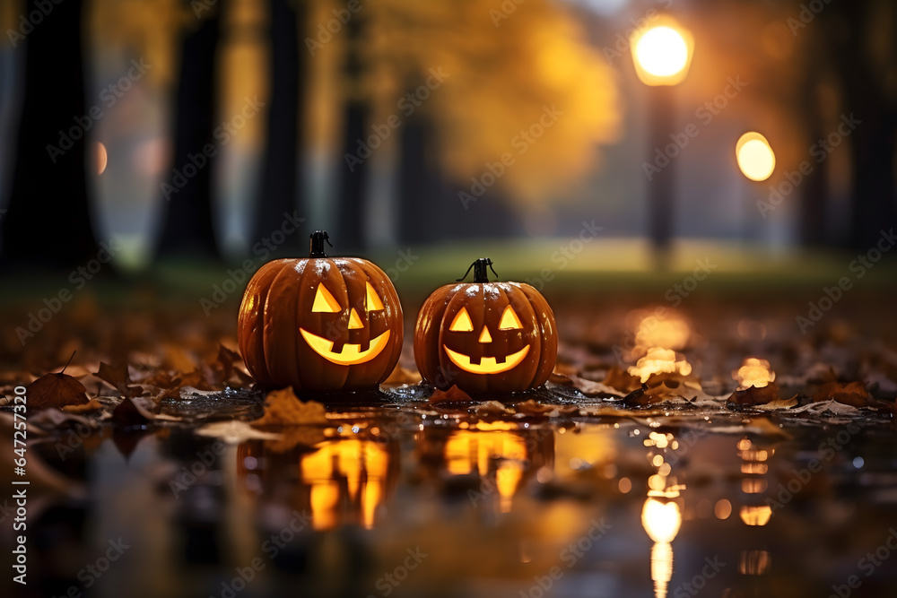 scary spooky halloween season, monster skull and crossbones halloween ...