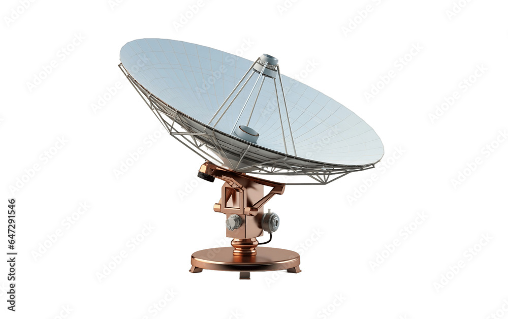 Satellite Receiver Dish Isolated on a Transparent Background PNG ...