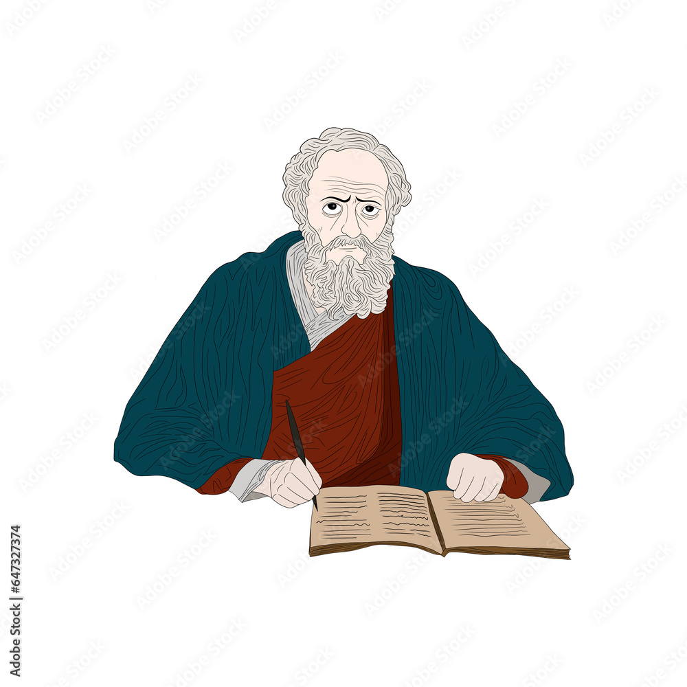 Aristotle Portrait, Aristotle Ancient Greek philosopher and polymath ...