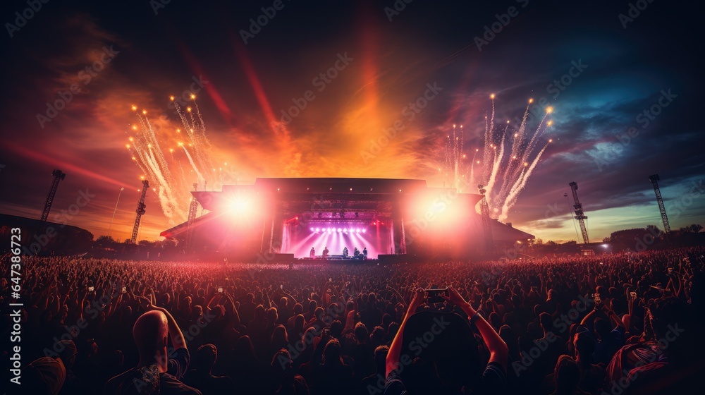 electrifying atmosphere of a sold-out stadium during a major sporting ...