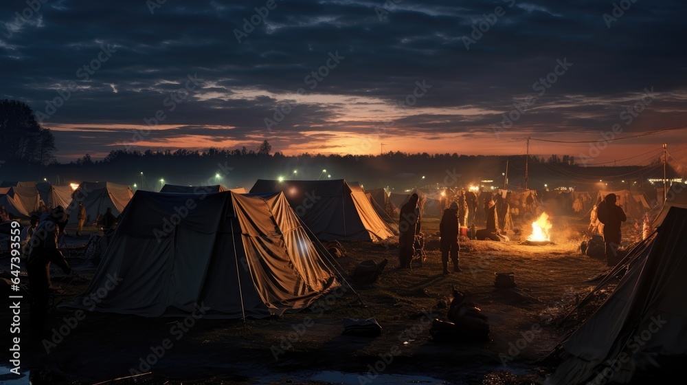 tension and resilience of people living in conflict zones, highlighting ...