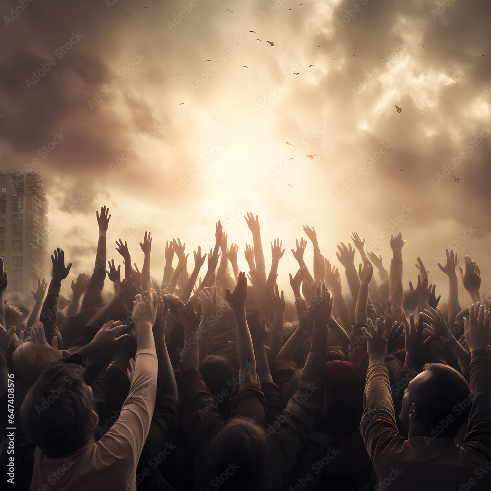 Ilustracja Stock: concept people coming together is beautifully ...