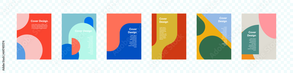Color gradient circles, neon light abstract shapes with color gradation ...