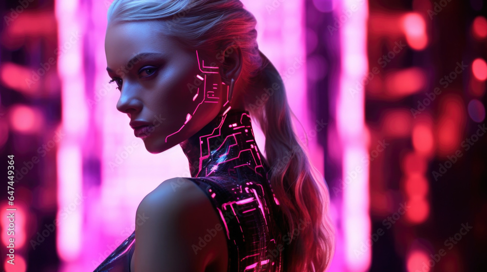 The undercover cyborg receives a hidden message through their encrypted ...