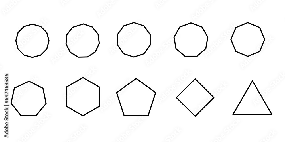 A regular polygon is a polygon whose sides and angles are the same size ...