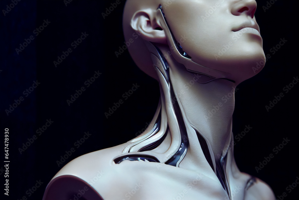 Merging of Human Anatomy & Robotics · Humanoid Form with Augmented ...