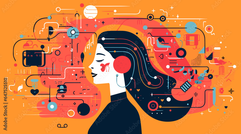 Concept vector illustration of LLM (Large Language Models). Stock ...