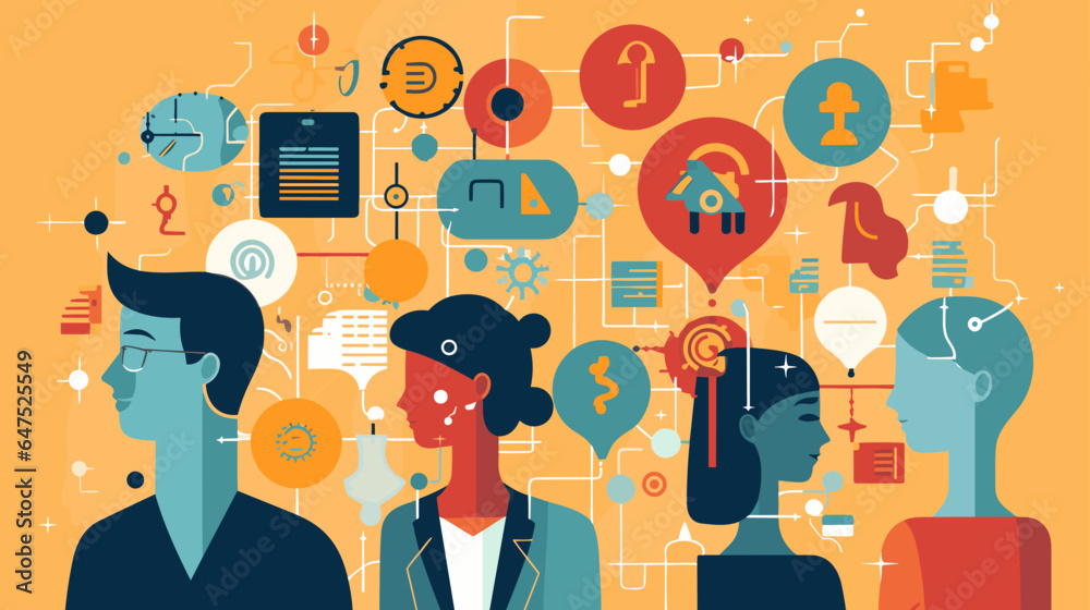 Concept vector illustration of LLM (Large Language Models). Stock ...