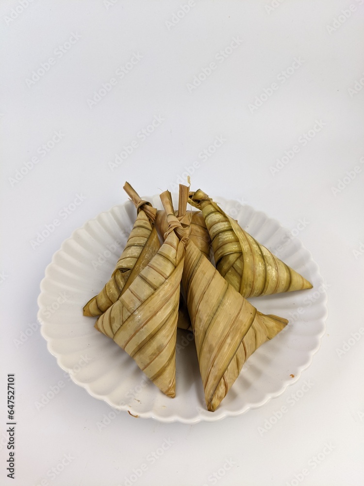 Malaysian Traditional Muslim Food During Hari Raya, Lemang, Ketupat ...