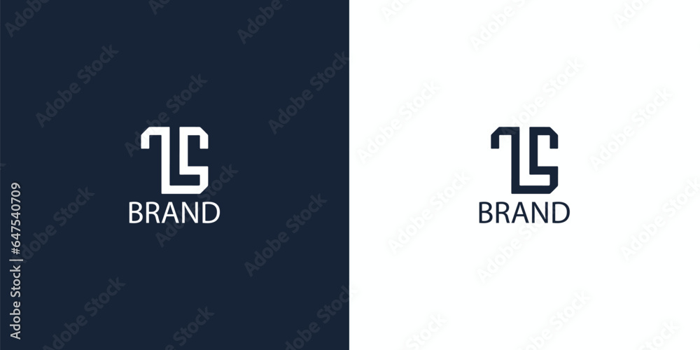 Vector TL Logo Design Vector Art Stock Vector | Adobe Stock