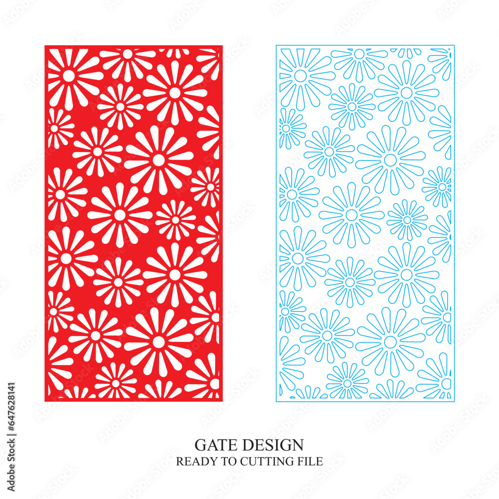 Gate Jali Design for laser Graphic and Plywood, Partition, Cnc Router ...
