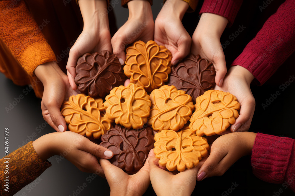 Celebratory diversity in baking: multicultural hands reveal unique ...