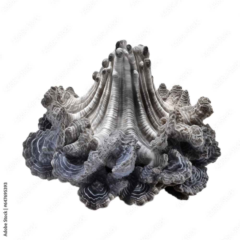 Alcyonarian isolated on transparent background, PNG, Ai generate Stock ...