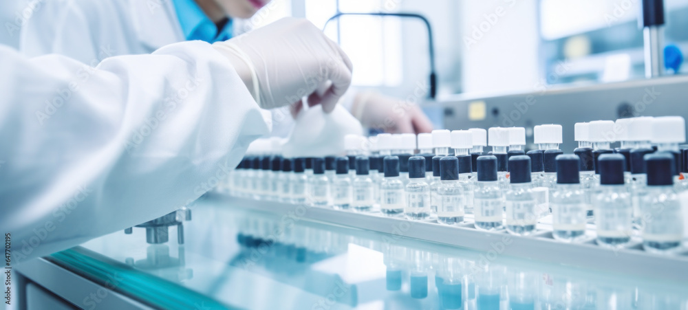 Pharmaceutical Manufacturing Process Industry, Production Line, Machine ...