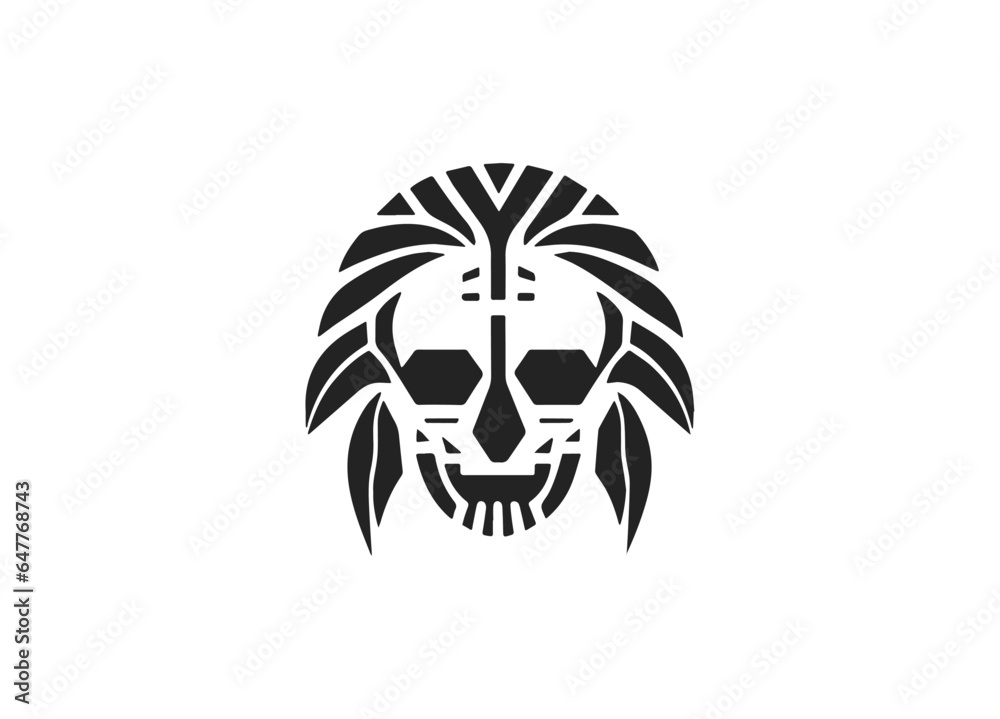 Skull Human Vector Deaths head. Mortality symbols. Hellspawn. Satanic ...