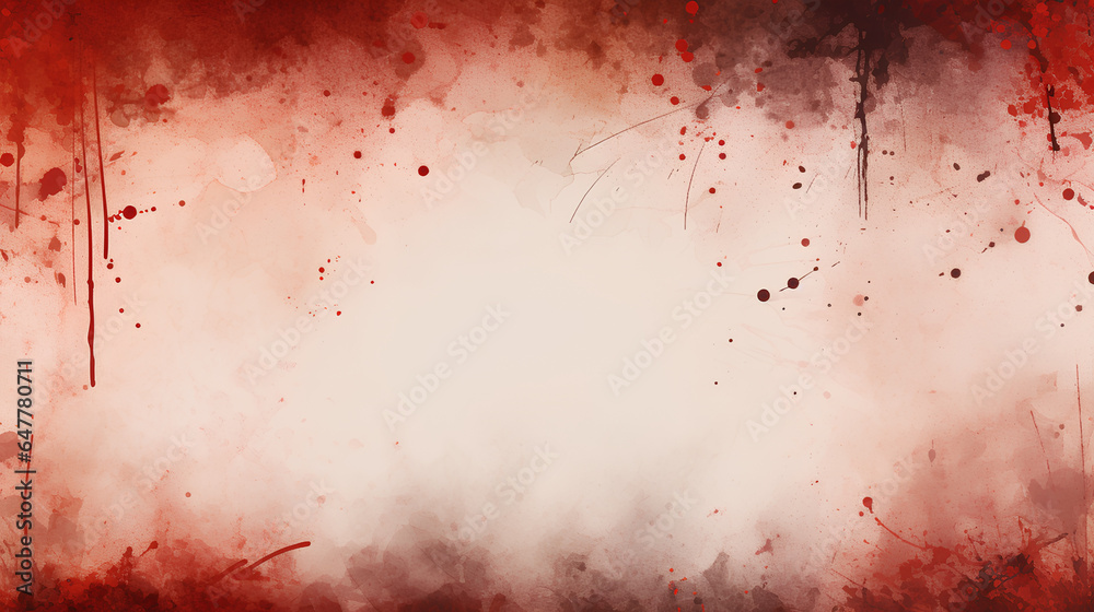 Background with texture and blood stains. Blood splatter. Blood drops ...
